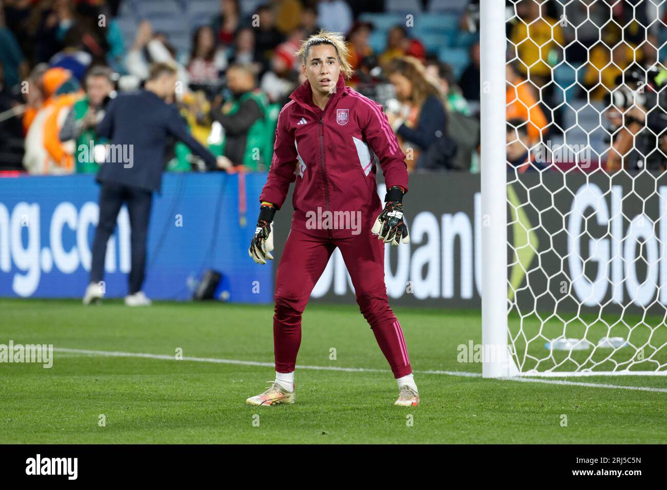 Sydney, Australia. 20th Aug, 2023. Cata Coll of Spain warms up before ...