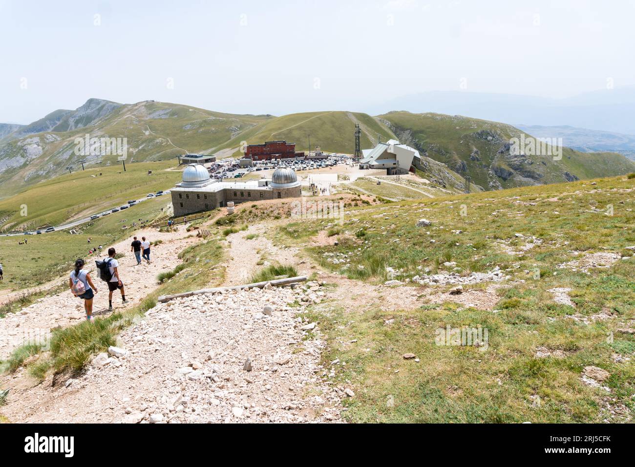 Bussi sul Tirino, Italy-august 10, 2021:Astronomical Observatory of ...