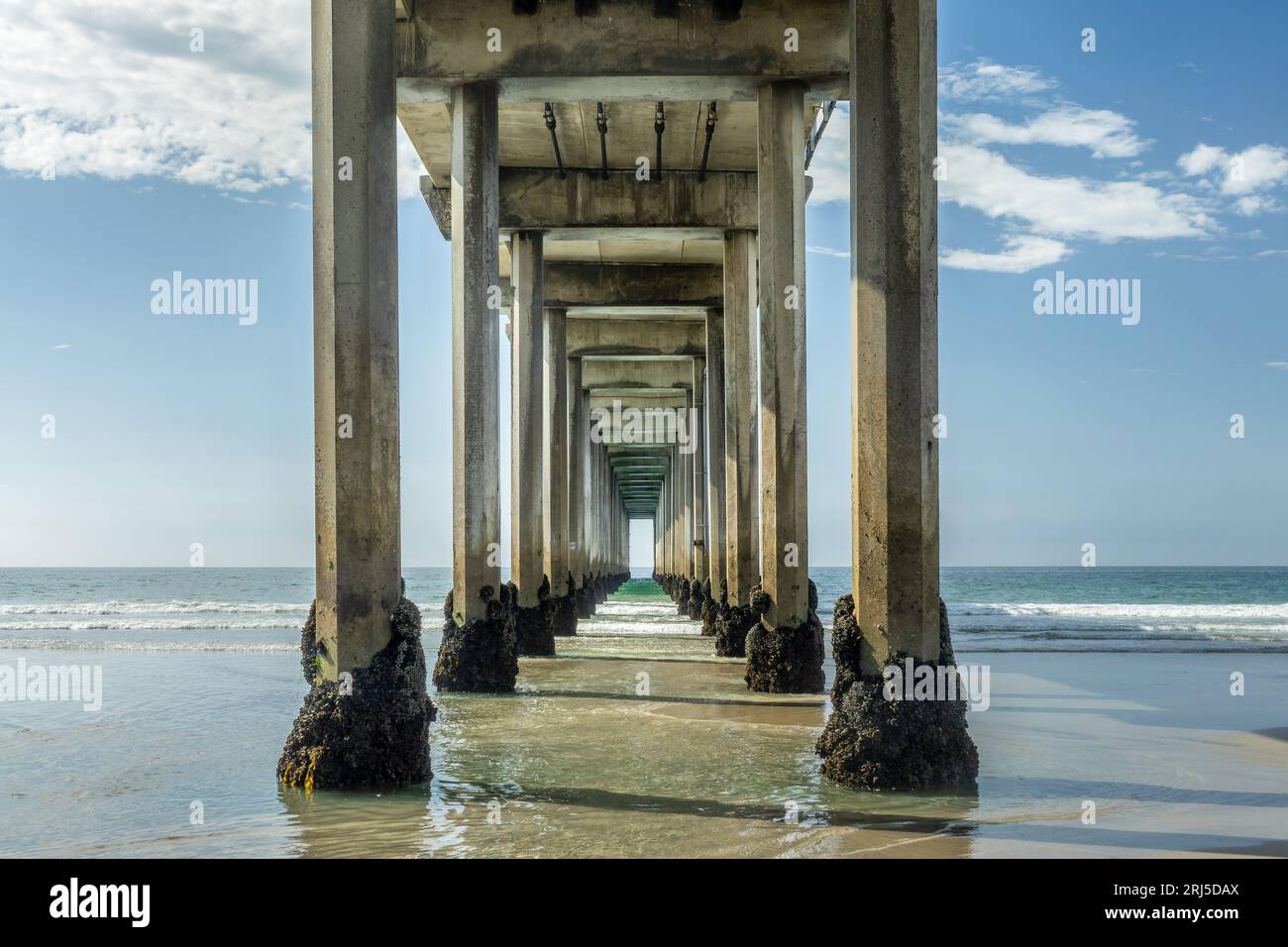 Scripps pier in La Jolla, San Diego, California Stock Photo - Alamy