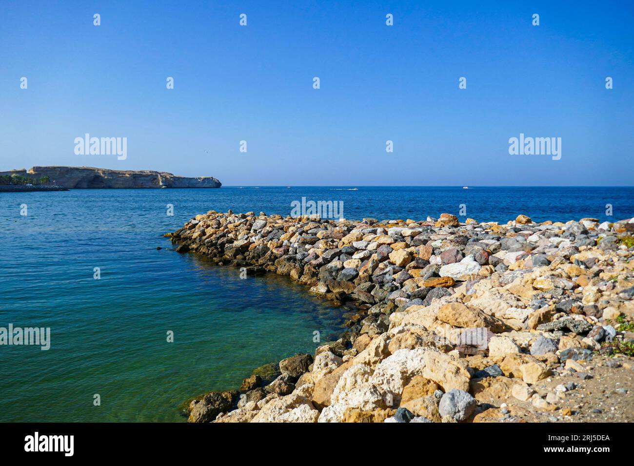 Gulf of oman coast waves hi-res stock photography and images - Alamy
