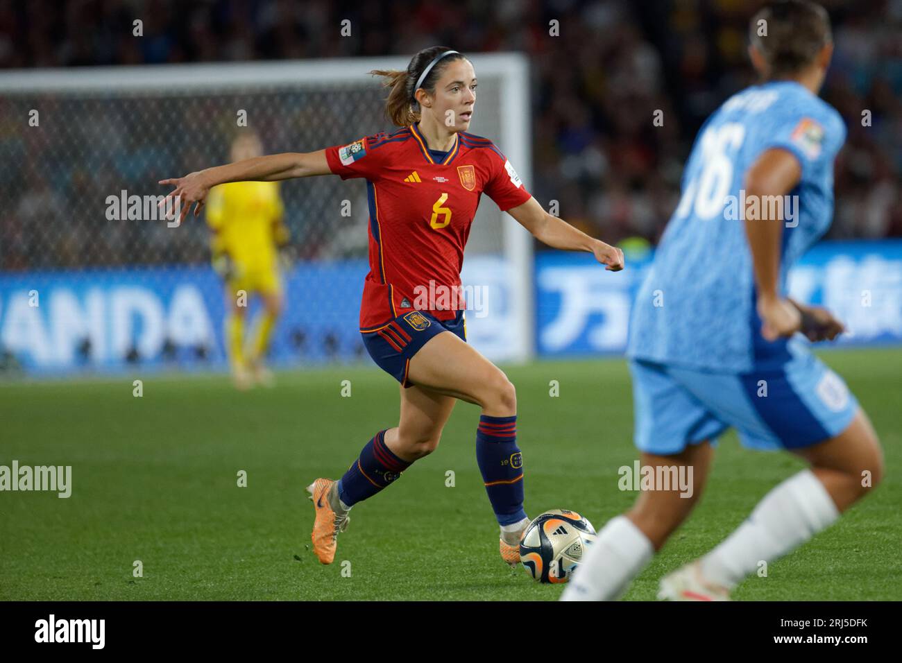 Sydney, Australia. 20th Aug, 2023. Aitana Bonmati of Spain controls the ball during the FIFA ...
