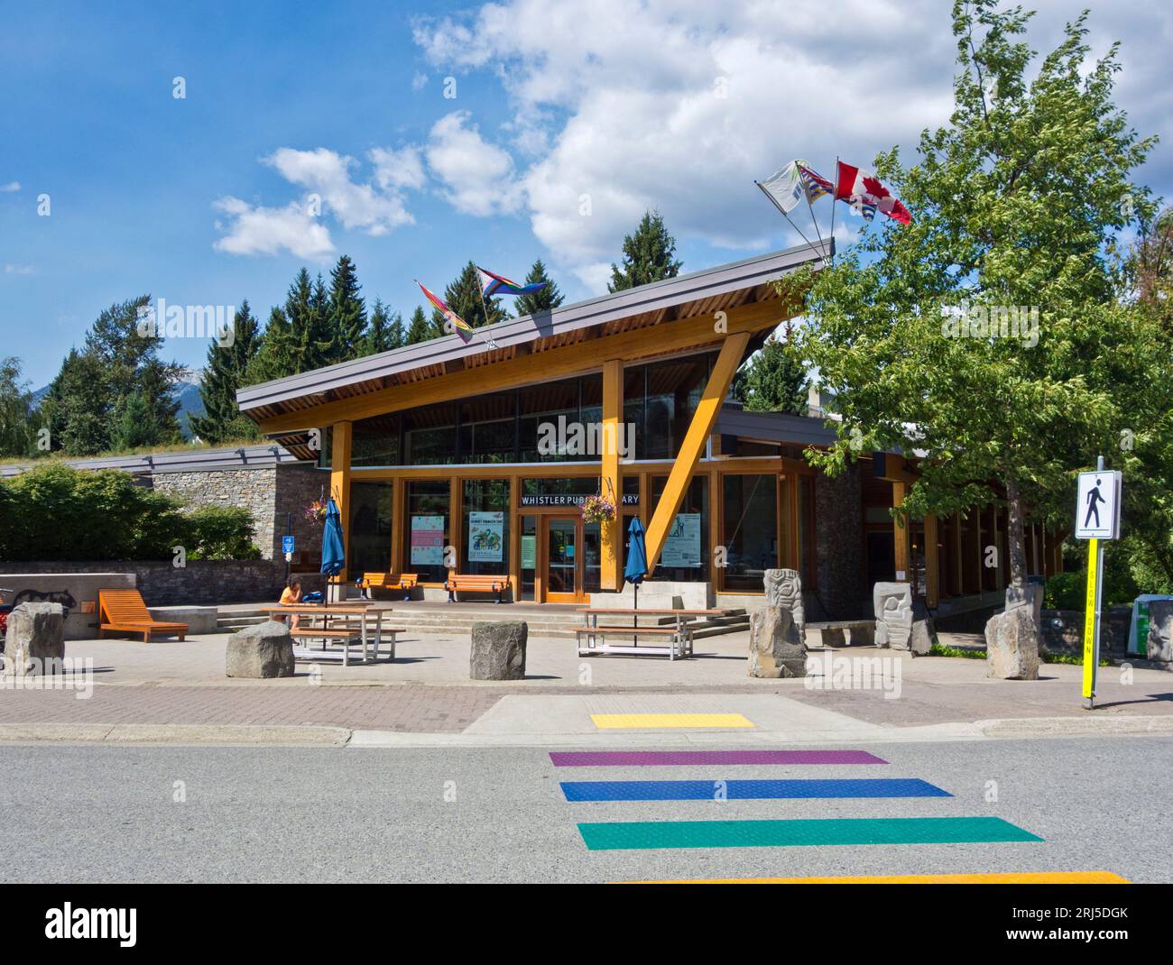 Whistler Public Library Stock Photo - Alamy