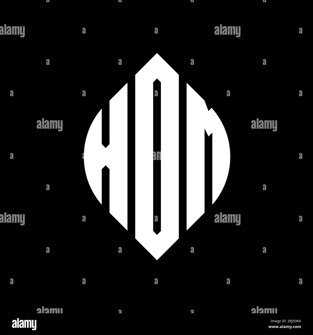 XDM circle letter logo design with circle and ellipse shape. XDM ...