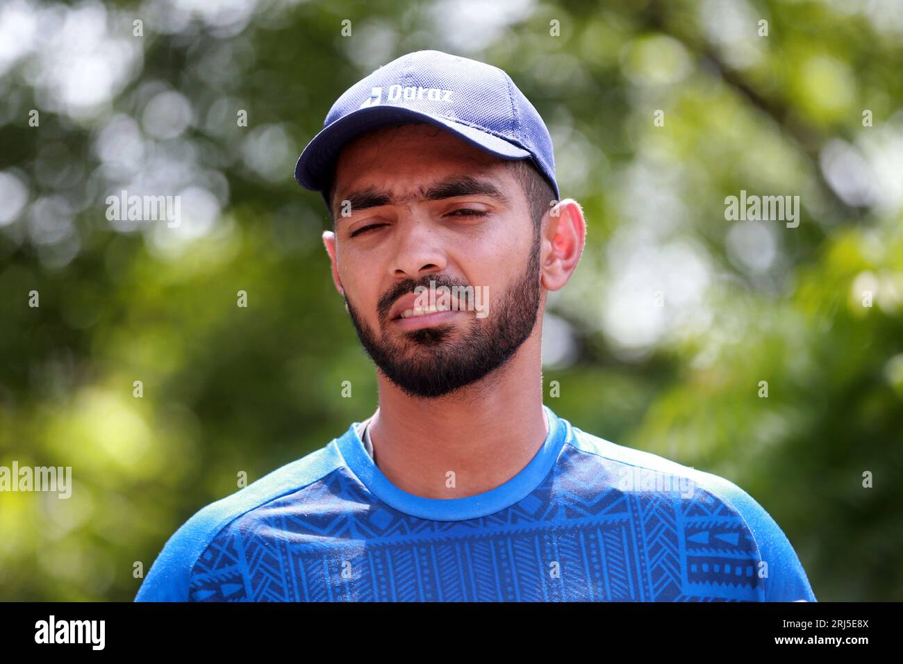 Bangladesh National Cricket Team player Saif Hassan speaks to ...