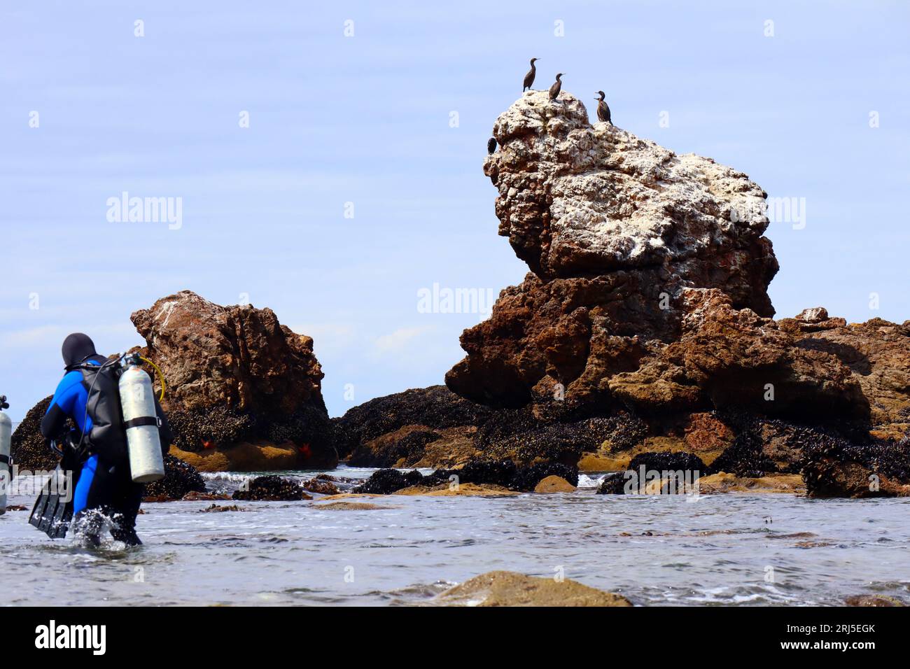 MALIBU (California), detail view of BIG ROCK BEACH located at 20000 ...