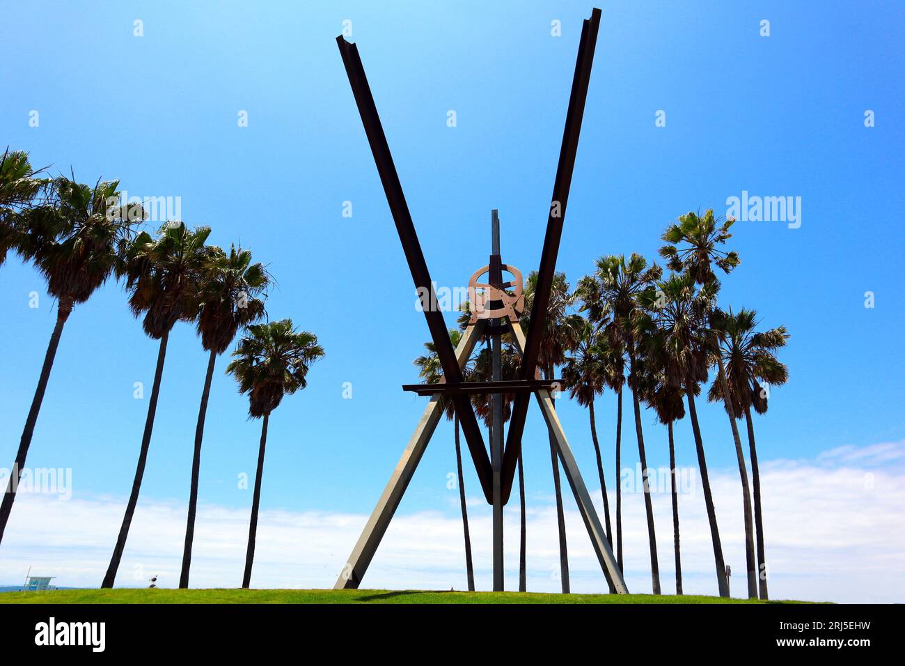 Venice Beach (Los Angeles), California: Declaration Sculpture by artist ...