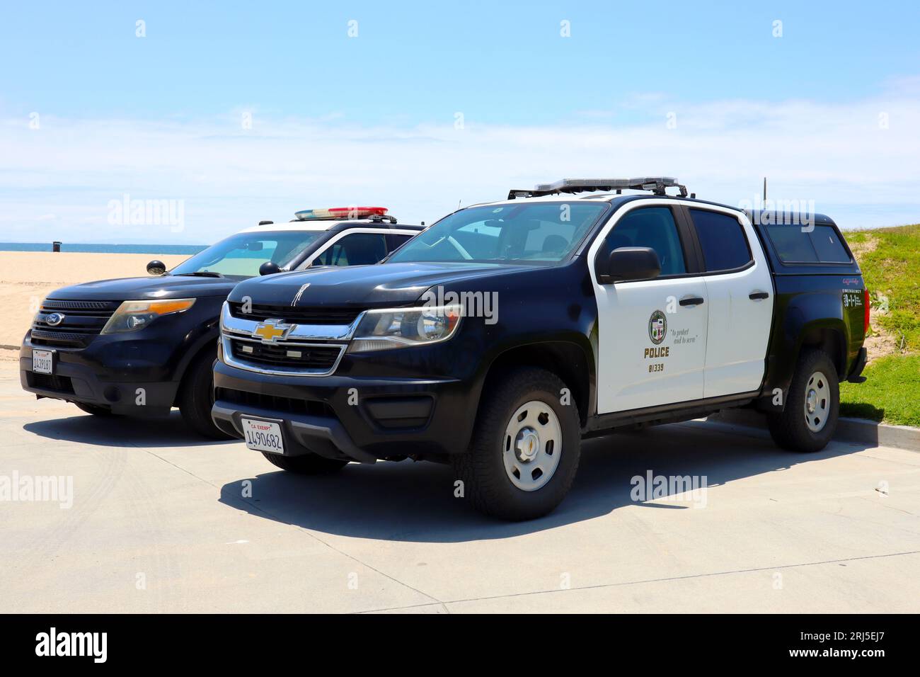 Lapd patrol car hi-res stock photography and images - Alamy