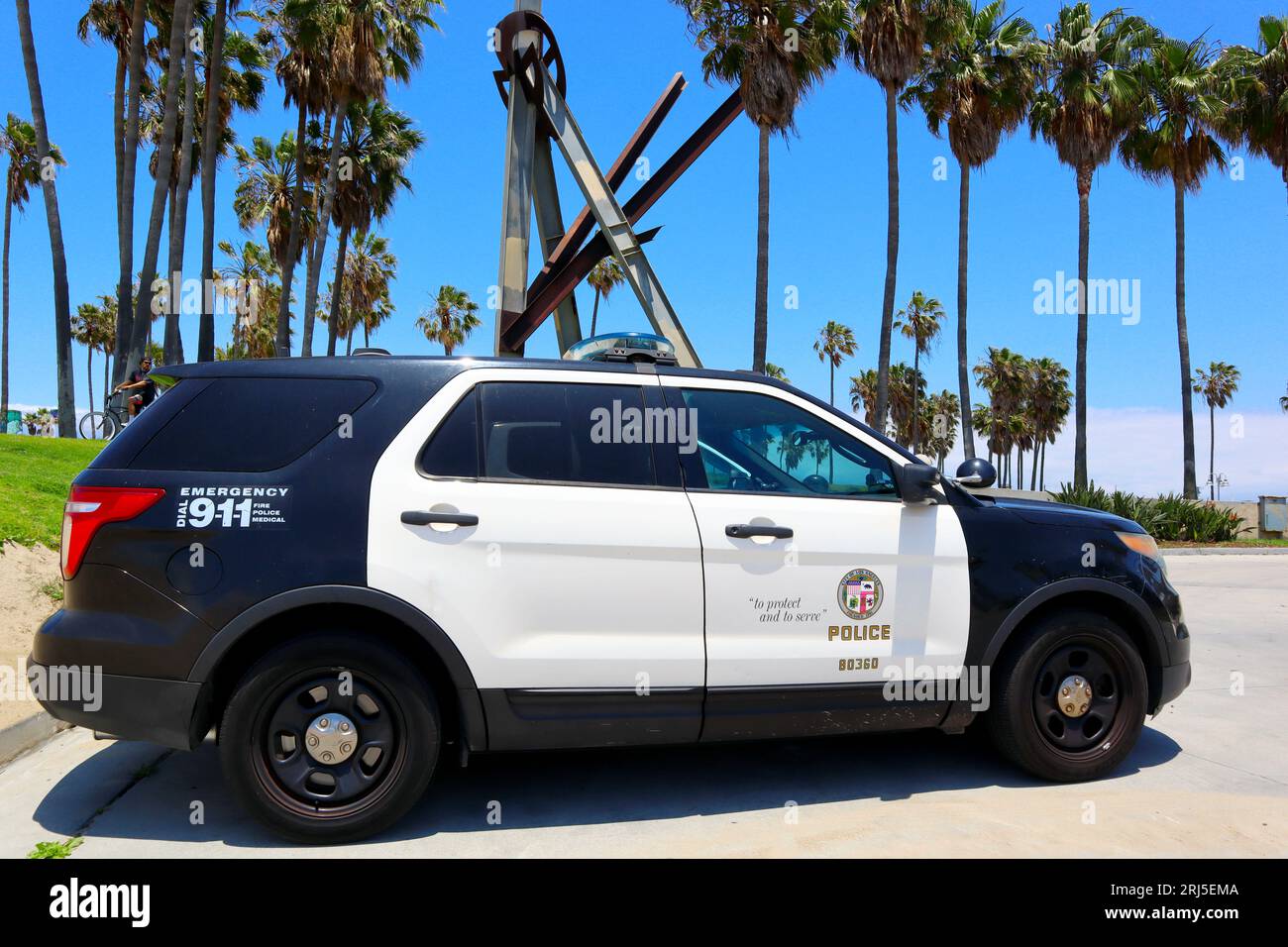 Lapd patrol car hi-res stock photography and images - Alamy