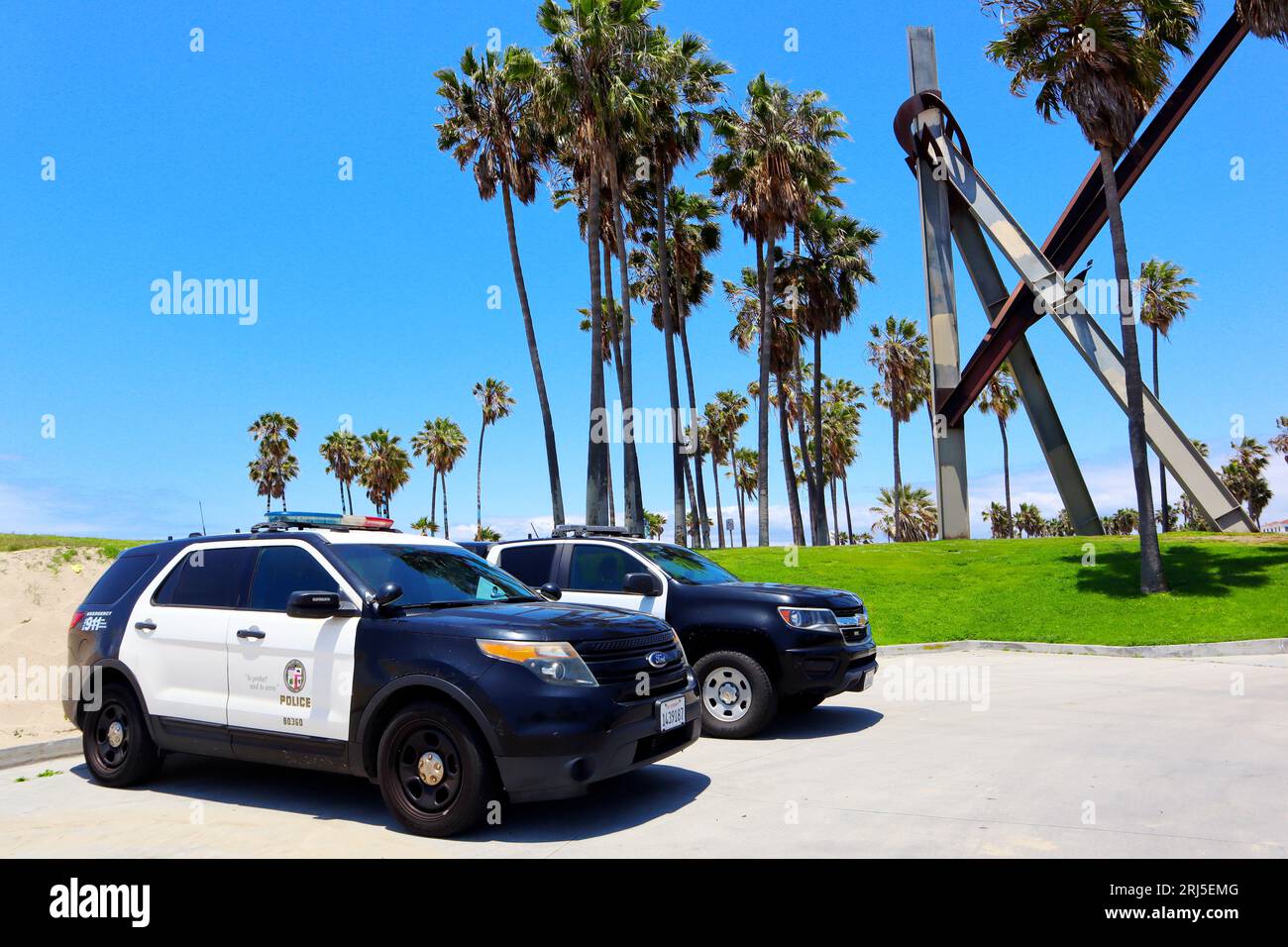 Lapd patrol car hi-res stock photography and images - Alamy