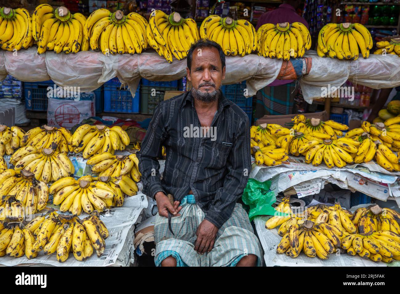 Fruits vendors at the Jurain Railgate Market where around 600 hawkers ...