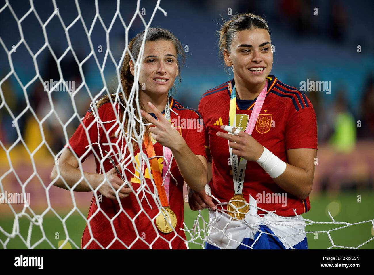 Sydney, Australia. 20th Aug, 2023. Misa Rodriguez and Laia Codina of ...
