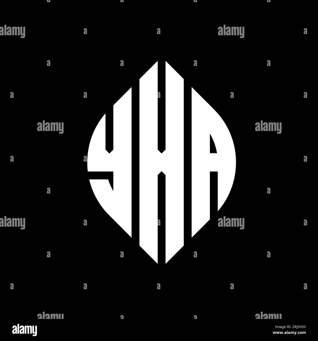 Yxa circle logo hi-res stock photography and images - Alamy