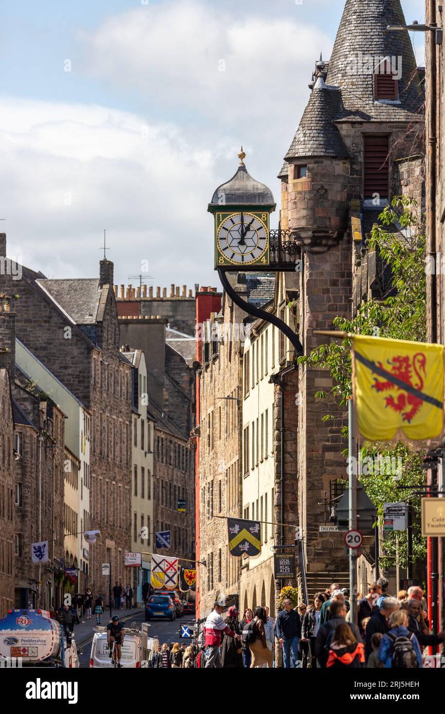 Canongate Tolbooth is a historic landmark of the Old Town area of ...