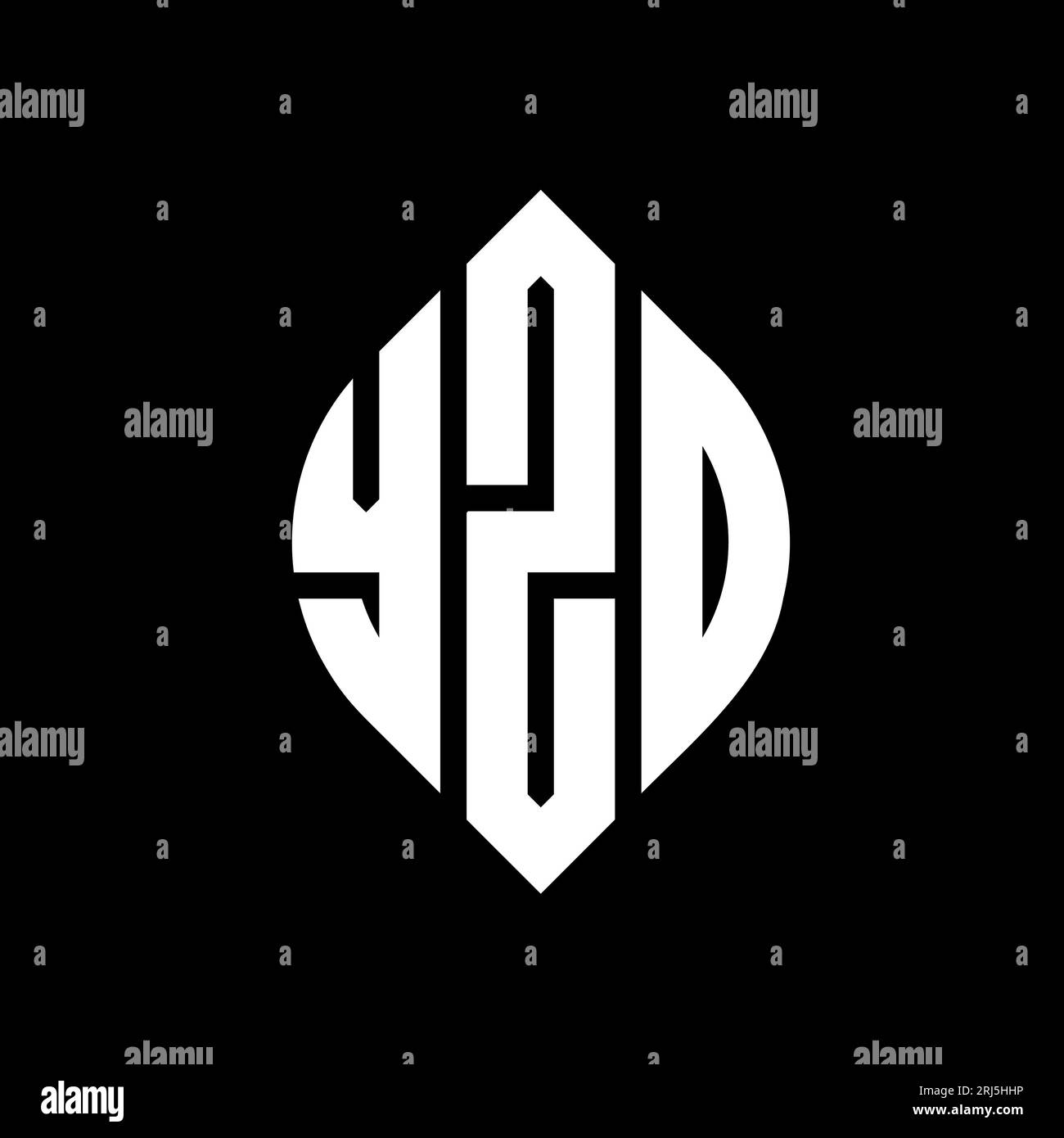 Yzo font Stock Vector Images - Alamy