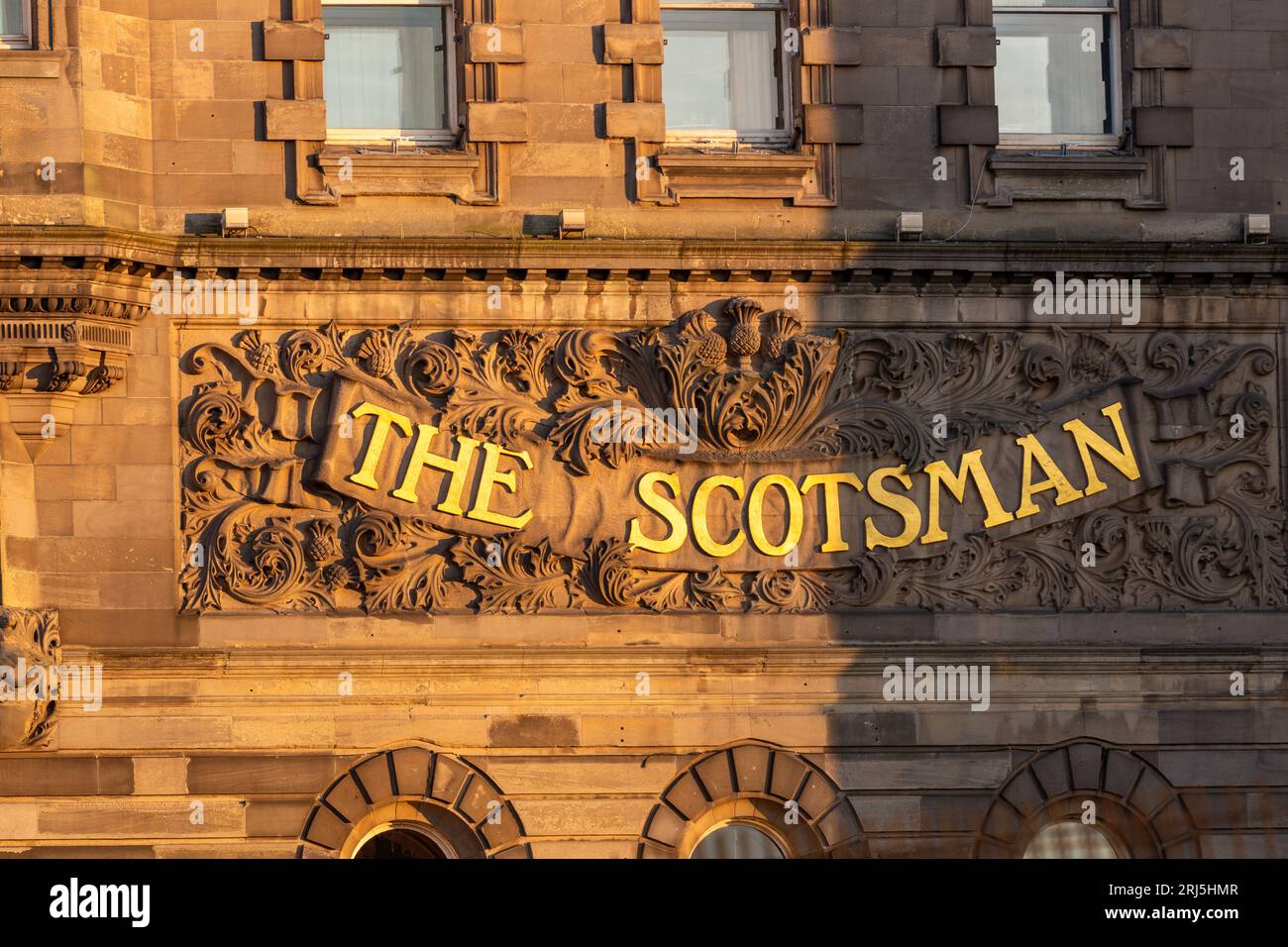The Scotsman hotel in Edinburgh in the former offices of the Scotsman ...