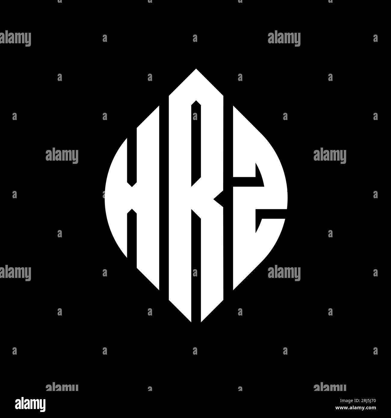 Xrz logo design hi-res stock photography and images - Alamy