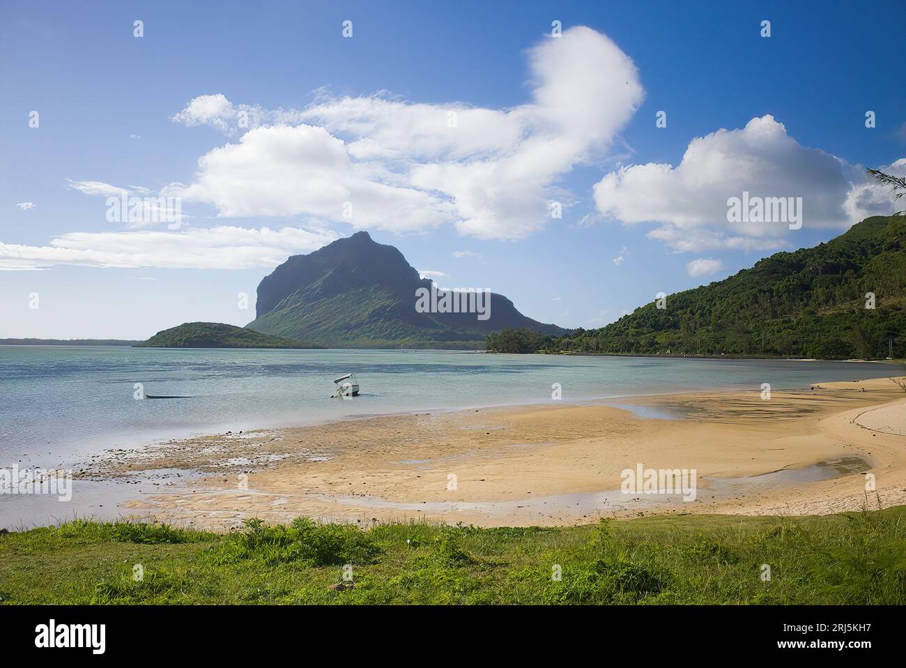 Morne Brabant bay Stock Photo - Alamy
