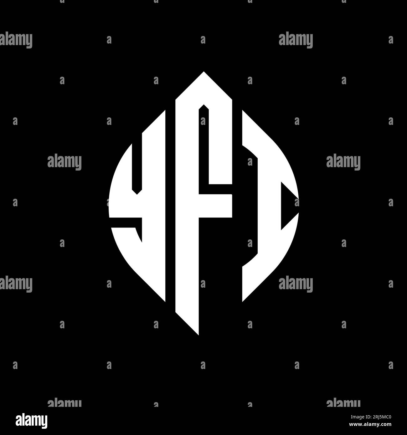 YFA, YFA logo, YFA ellipse, YFA letter, YFA circle, YFA circle logo ...