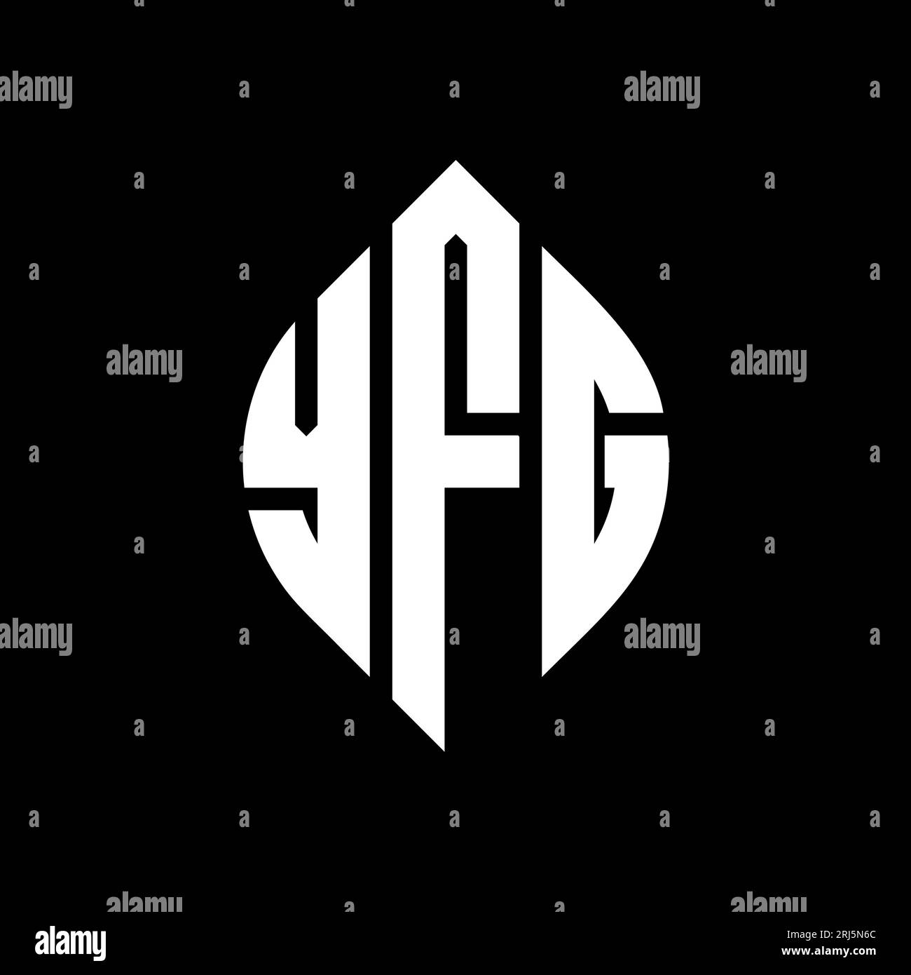 Yfg letter Stock Vector Images - Alamy