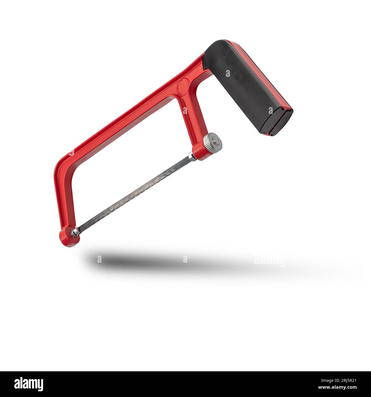 A hacksaw on a white background Stock Photo - Alamy