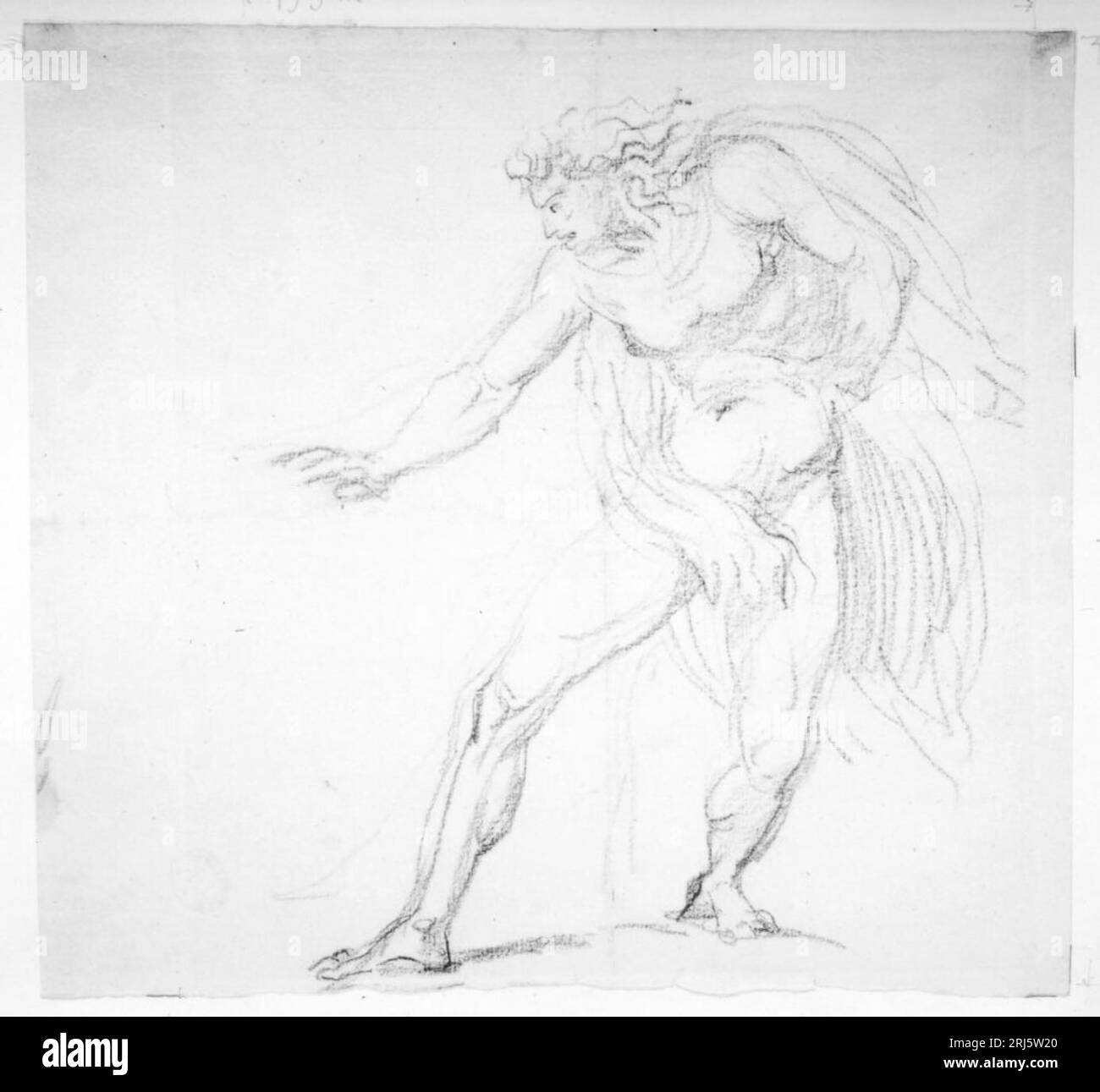 Satyr detail Black and White Stock Photos & Images - Alamy