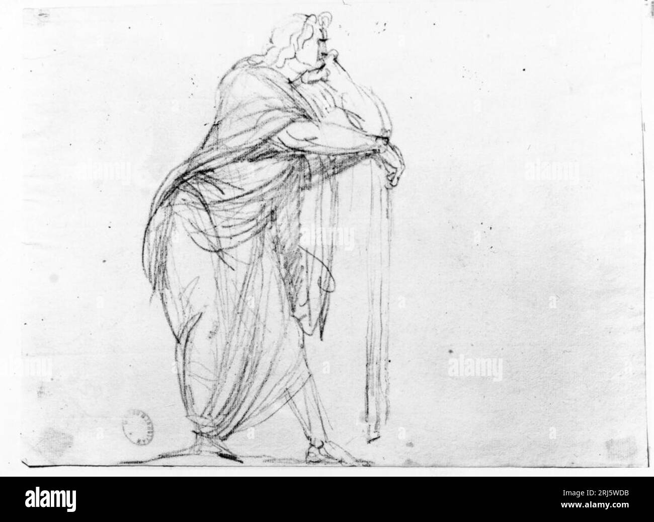 Skiss till skulptur by Johan Tobias Sergel Stock Photo - Alamy