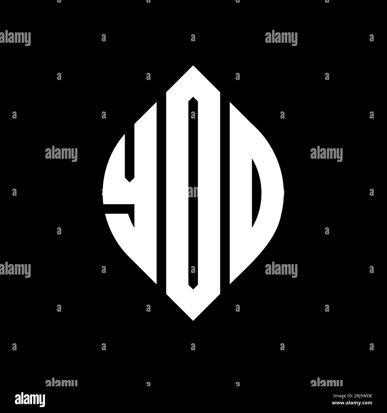 Yoo logo design hi-res stock photography and images - Alamy