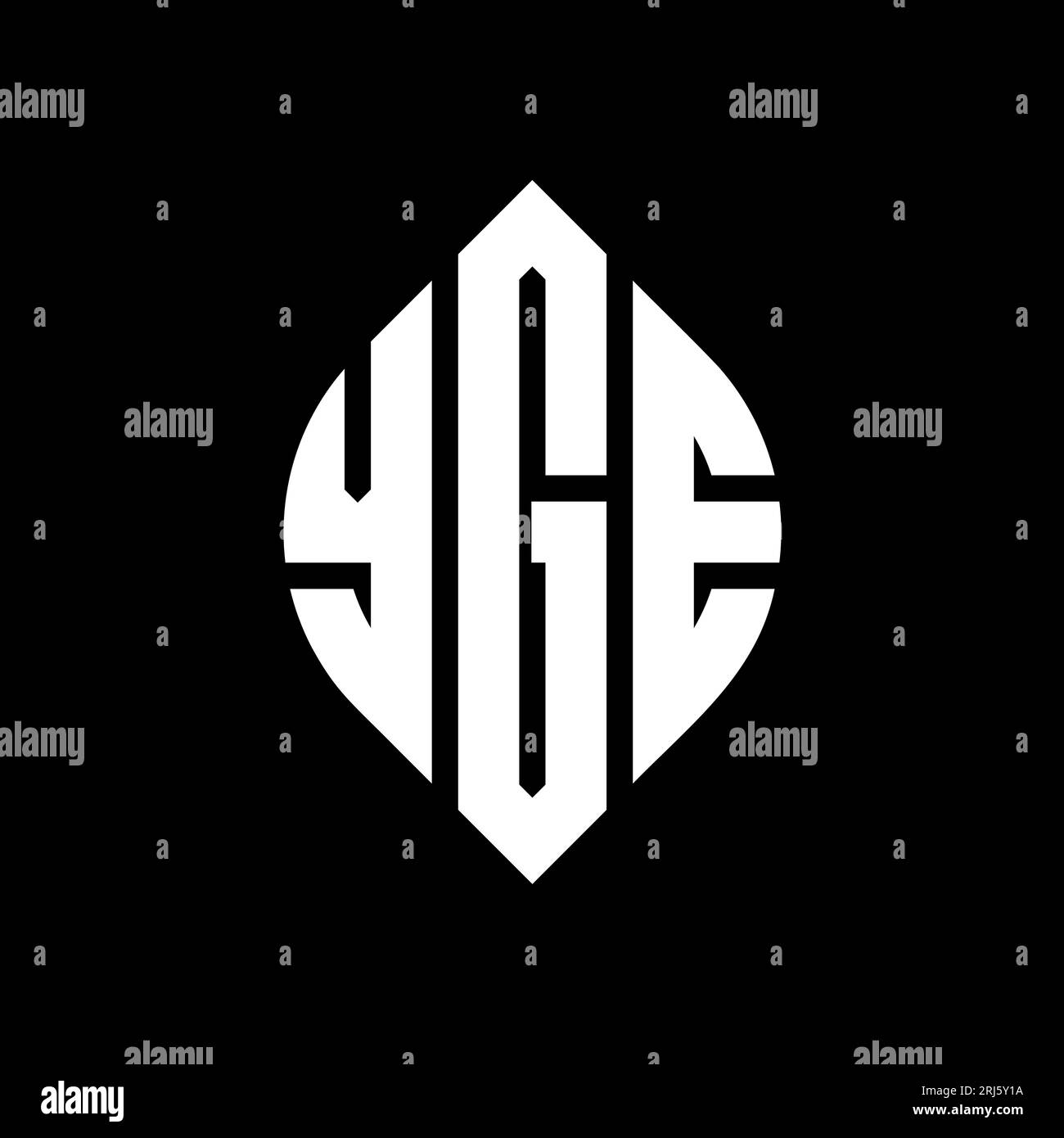 Yge circle logo hi-res stock photography and images - Alamy