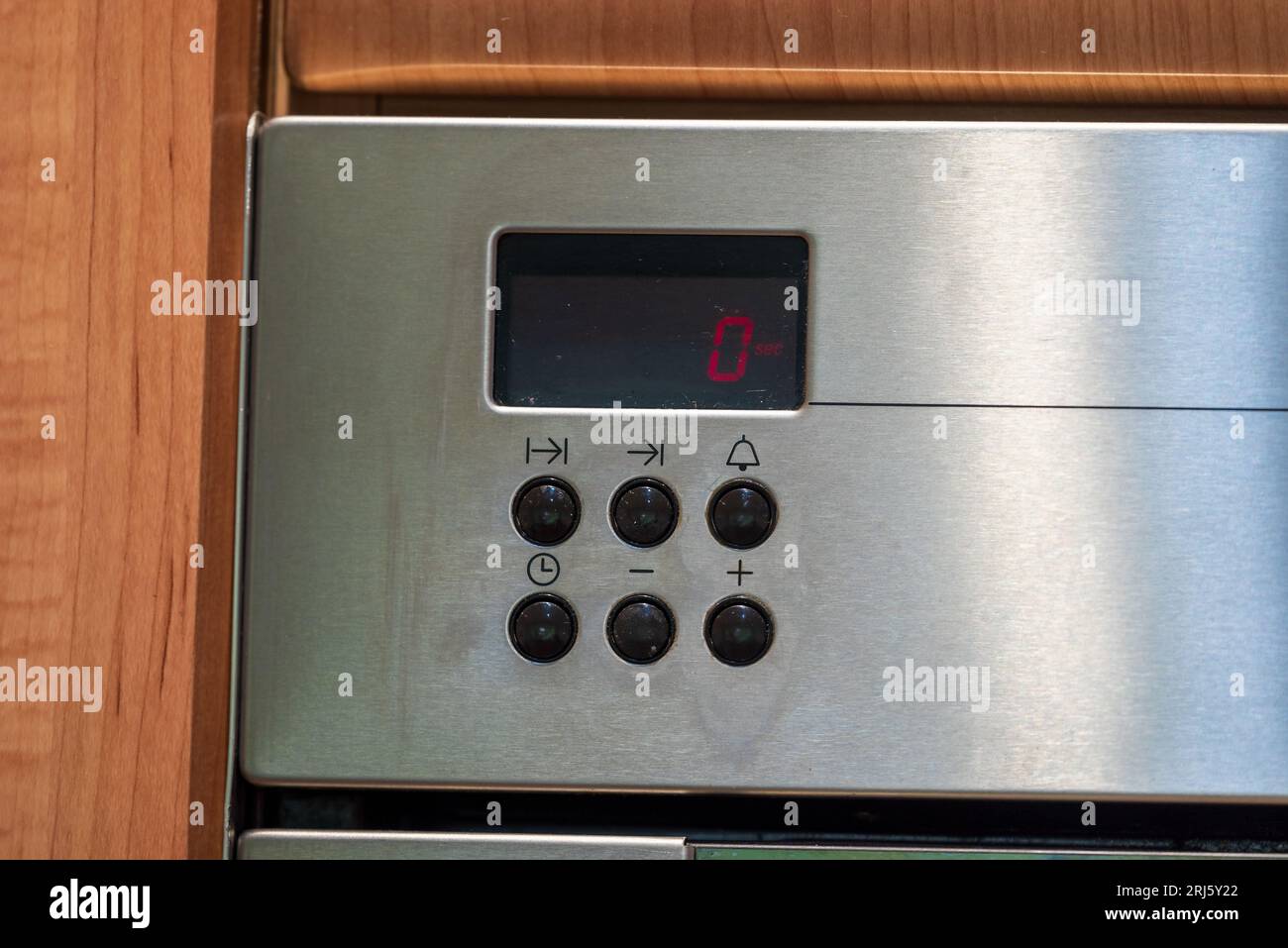 Oven controls. technology in the kitchen Stock Photo - Alamy