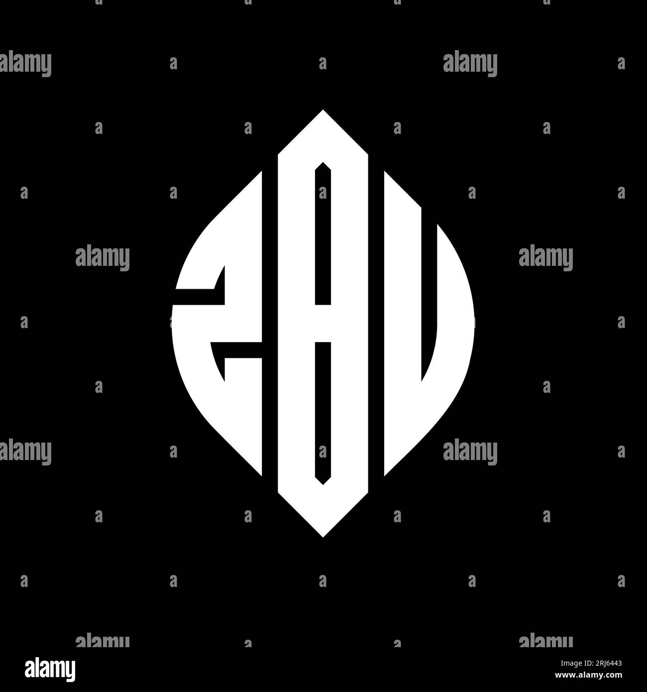 Zbu logo design hi-res stock photography and images - Alamy