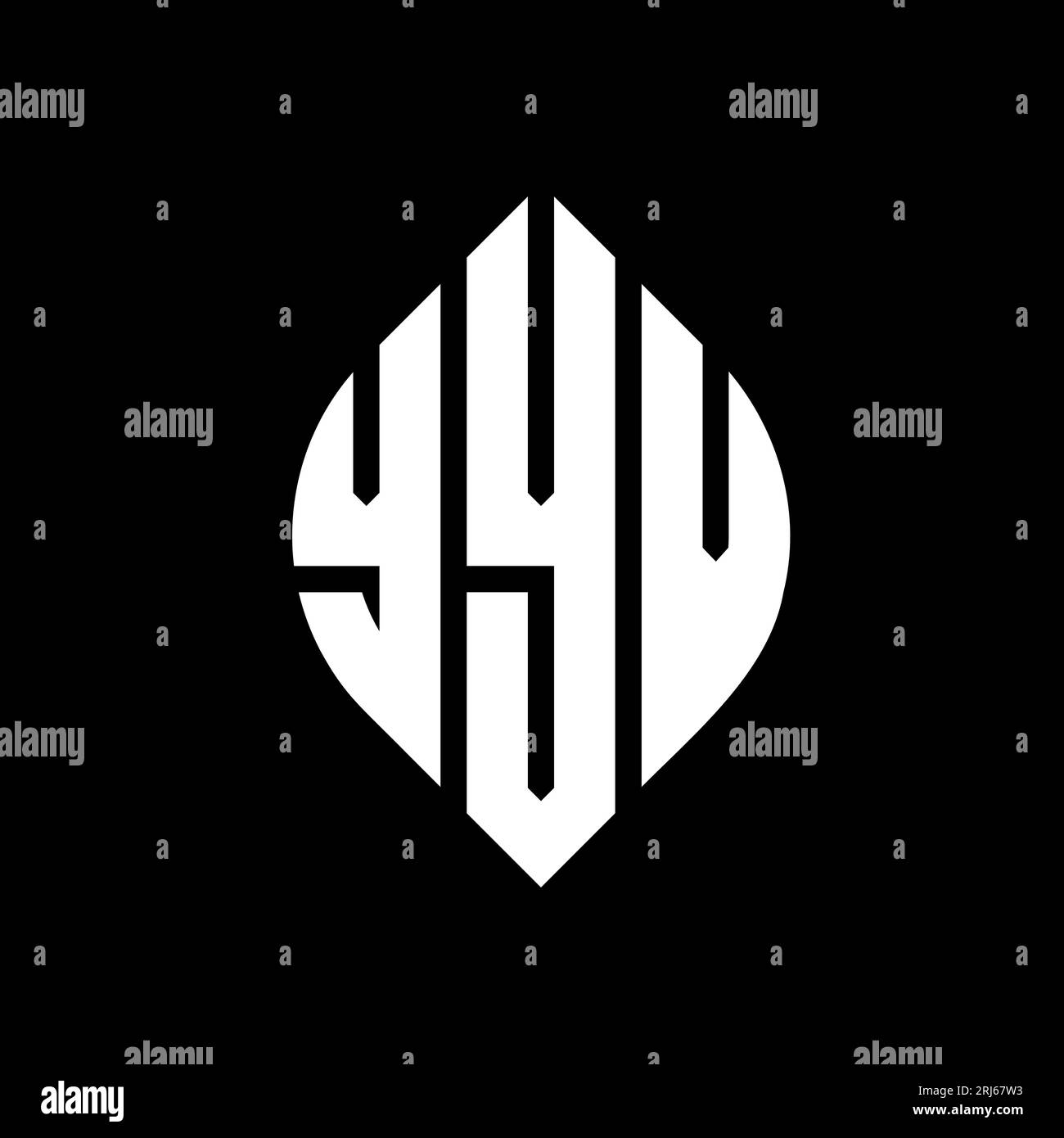 Yyv logo design hi-res stock photography and images - Alamy