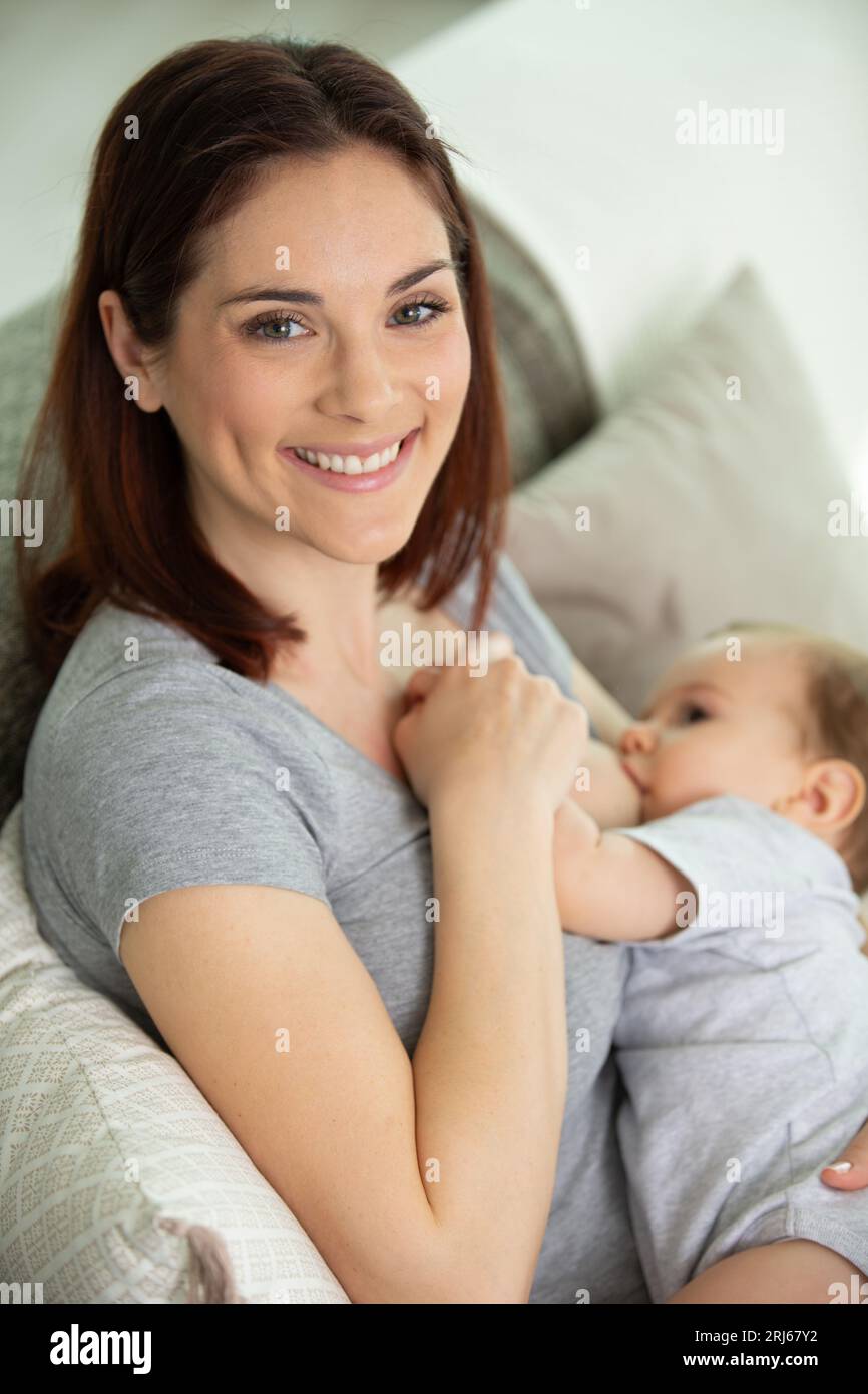 Brestfeeding woman hi-res stock photography and images - Alamy