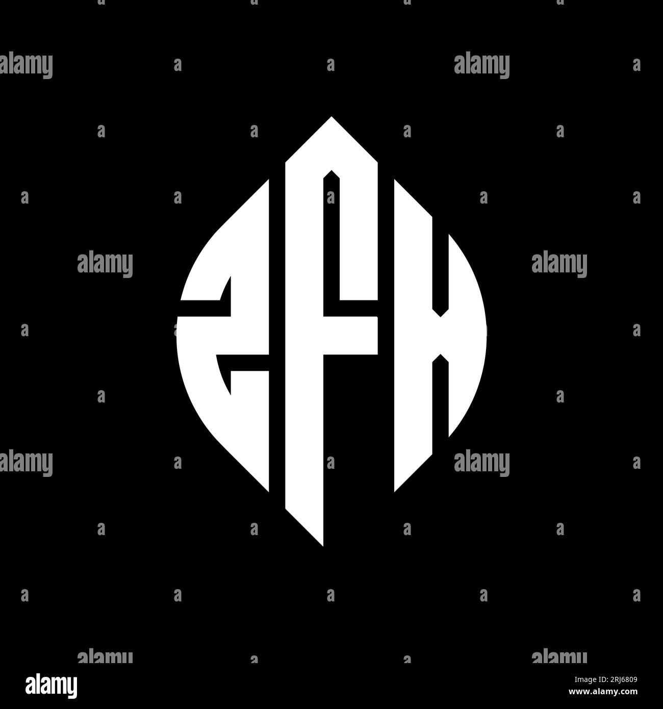 Zfx circle logo hi-res stock photography and images - Alamy