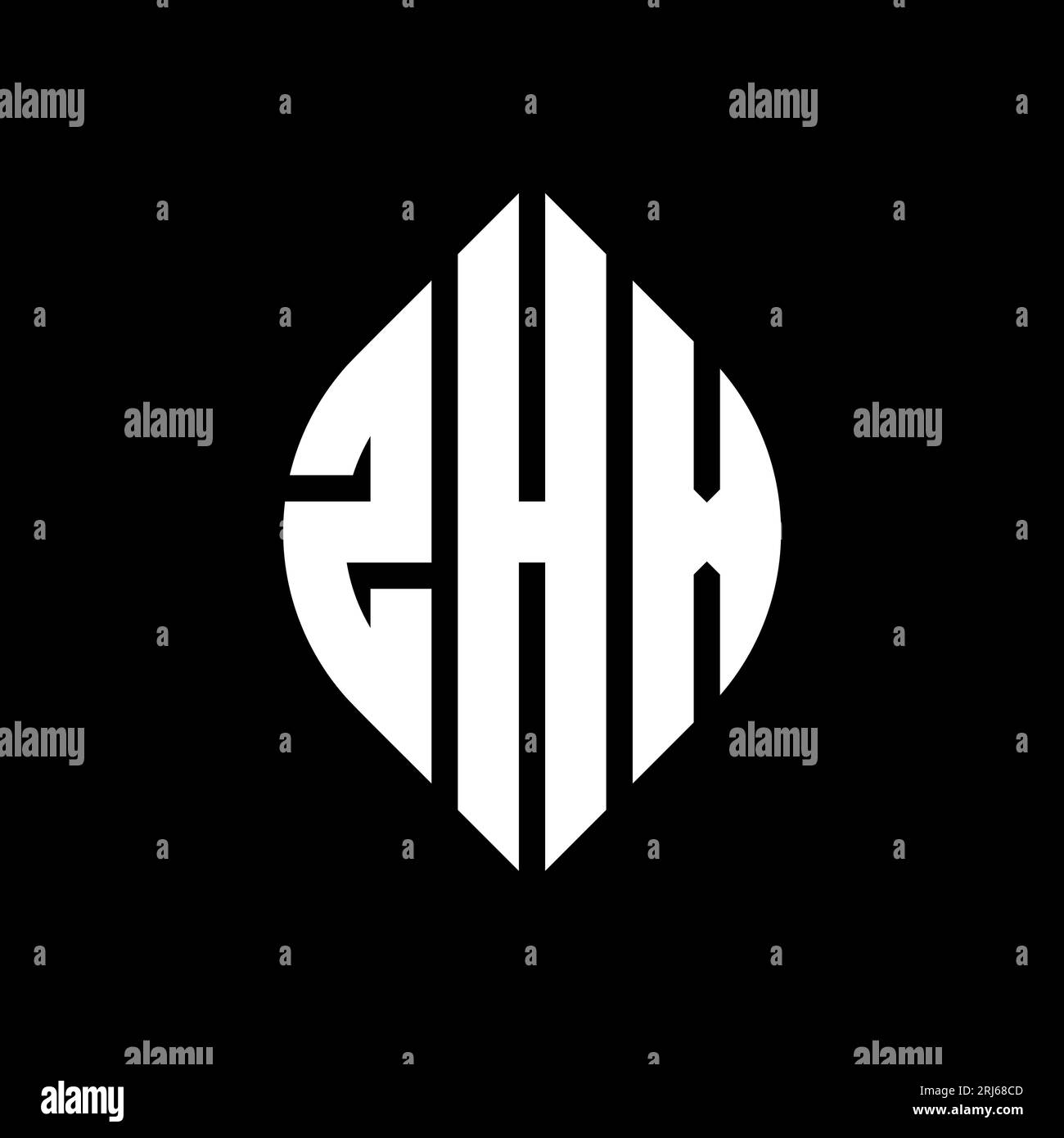 Zhx circle logo hi-res stock photography and images - Alamy