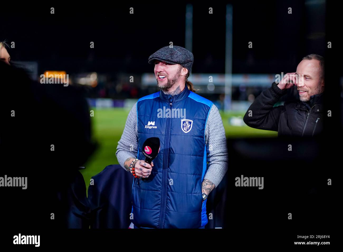 Sean Long, Featherstone Rovers Coach, Viaplay Interview against ...