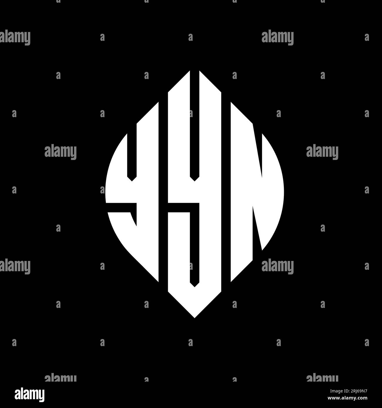 Yyn circle logo hi-res stock photography and images - Alamy