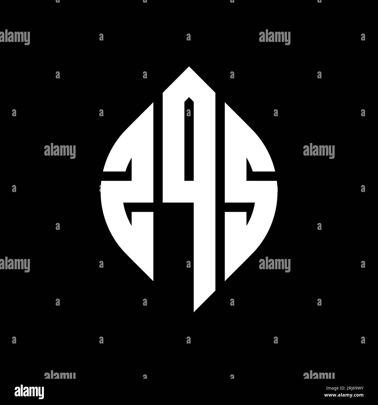 Zqs logo design hi-res stock photography and images - Alamy