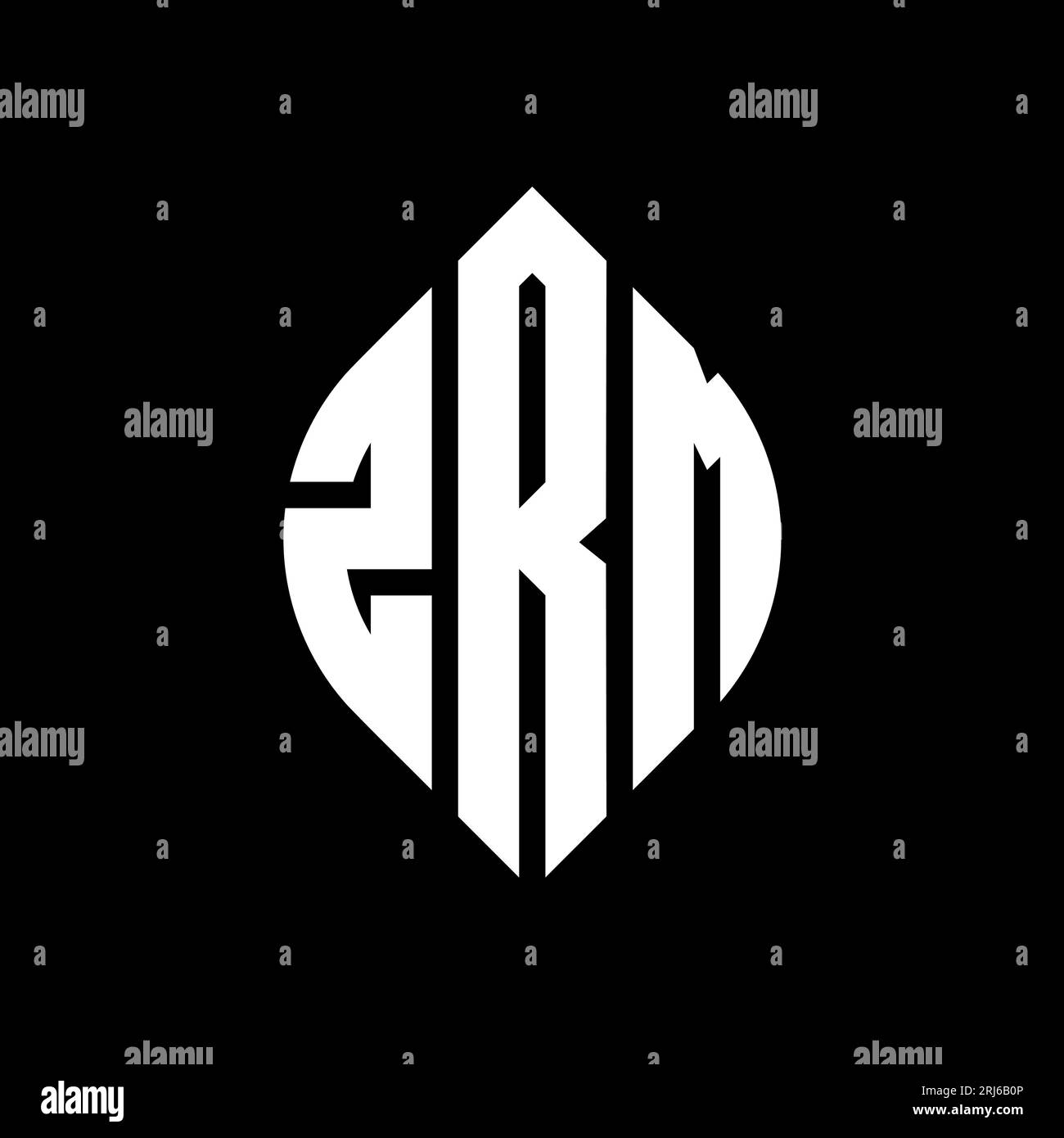Zrm logo design hi-res stock photography and images - Alamy