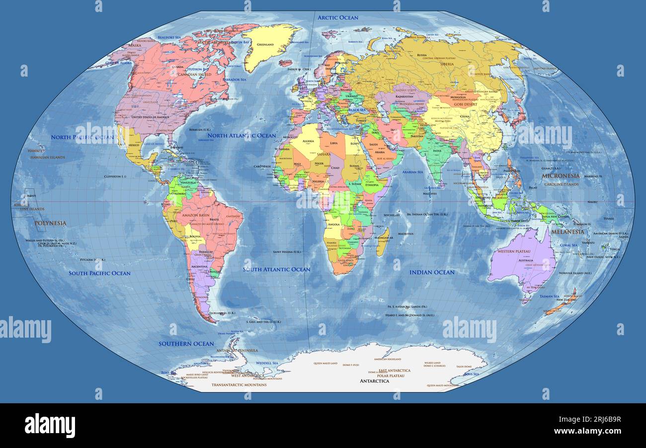 winkel tripel map vs mercator