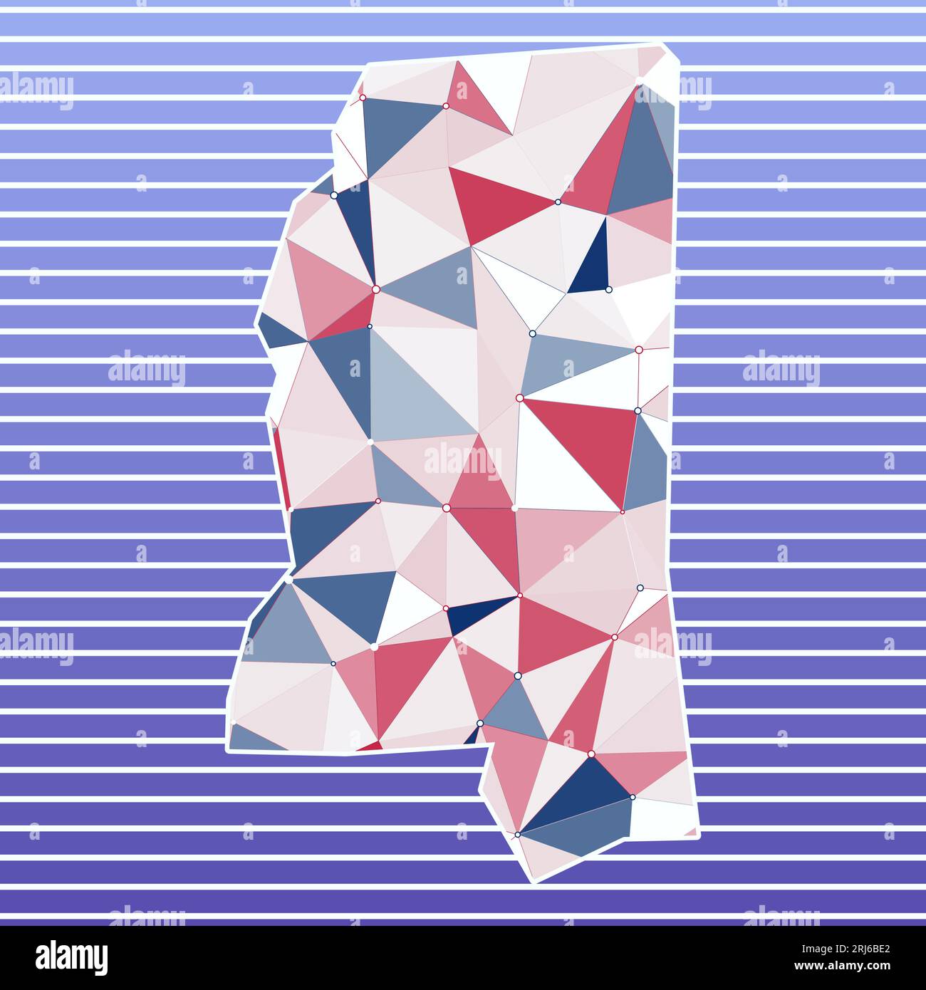 Silhouette mississippi Stock Vector Images - Alamy