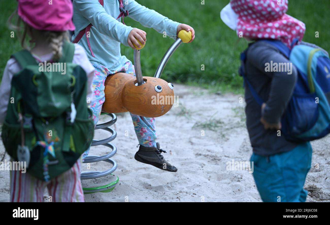 Germany wood playground hi-res stock photography and images - Alamy