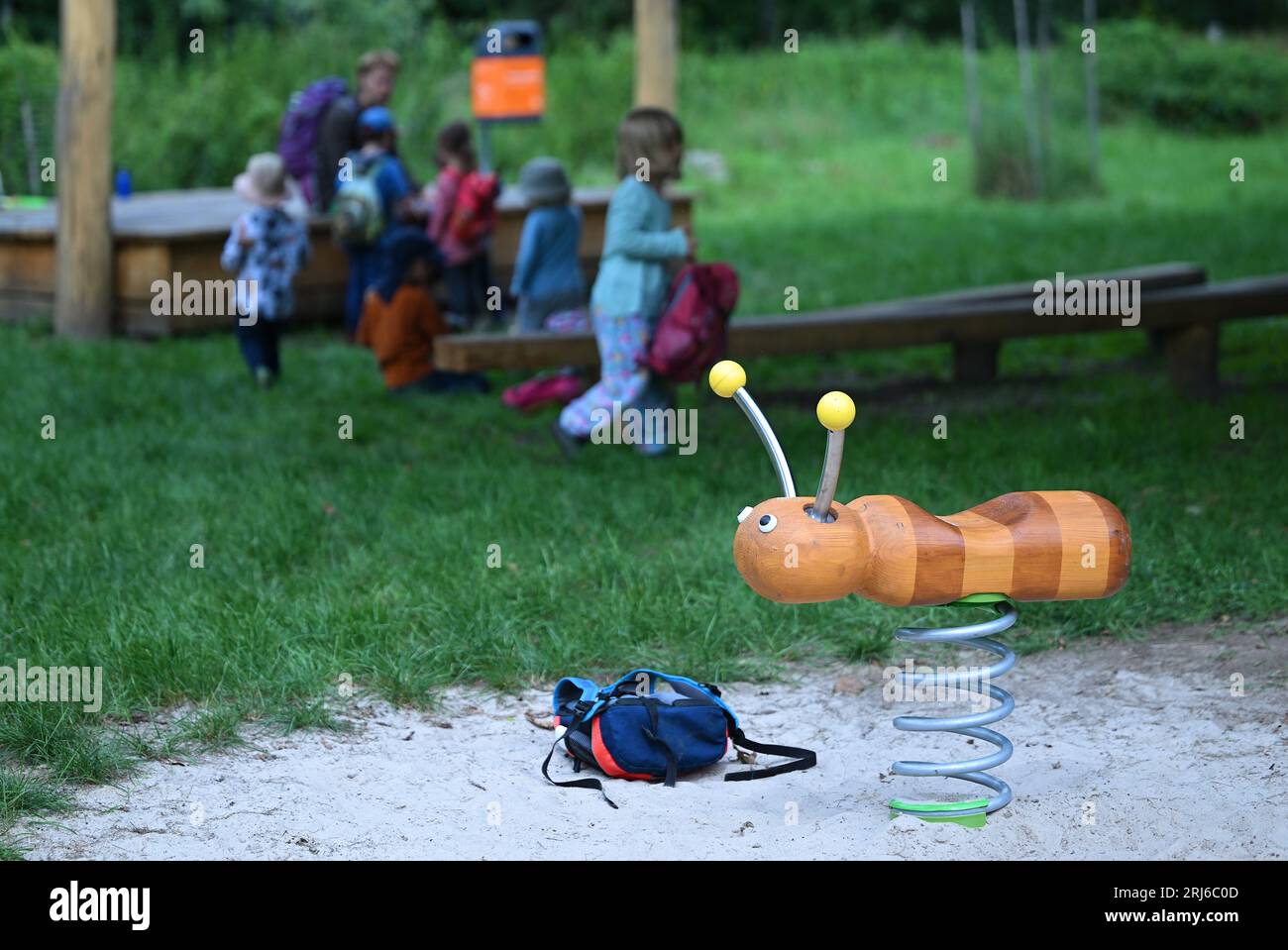 Germany wood playground hi-res stock photography and images - Alamy