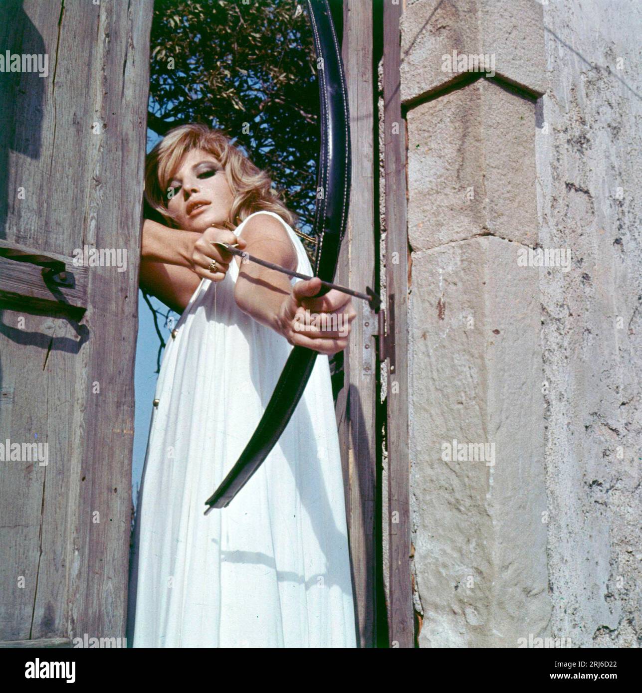 MONICA VITTI in MODESTY BLAISE (1966), directed by JOSEPH LOSEY. Credit ...