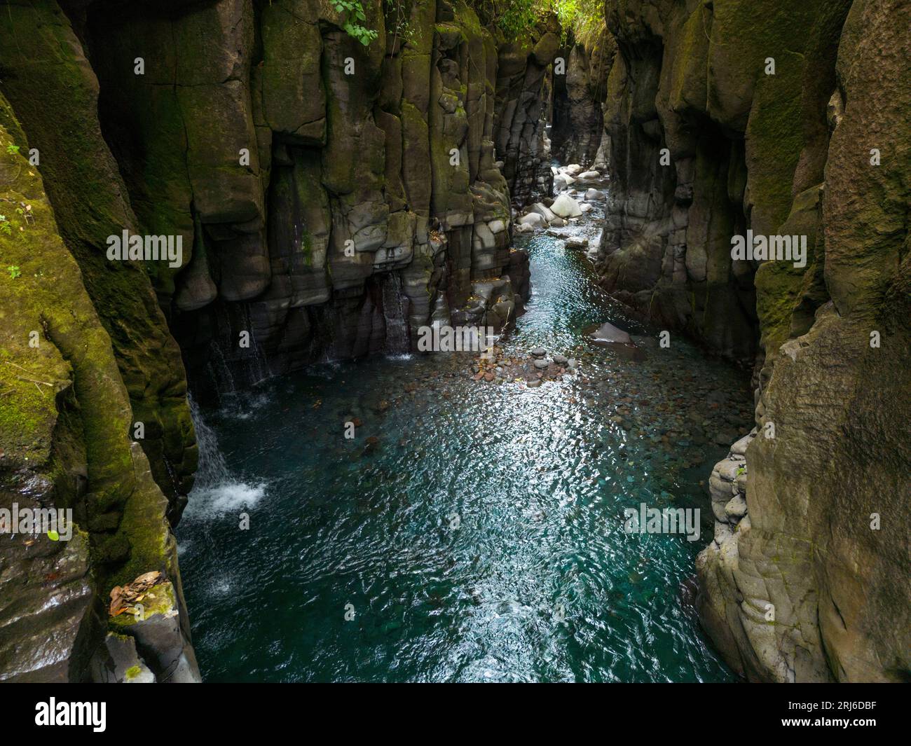 Macho Monte canyon, Cuesta de Piedra, Chiriqui, Panamá - stock photo ...