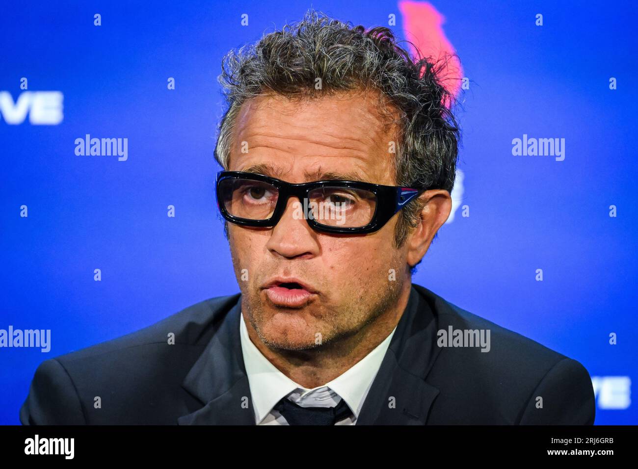 Fabien GALTHIE of France during the press conference of the French ...