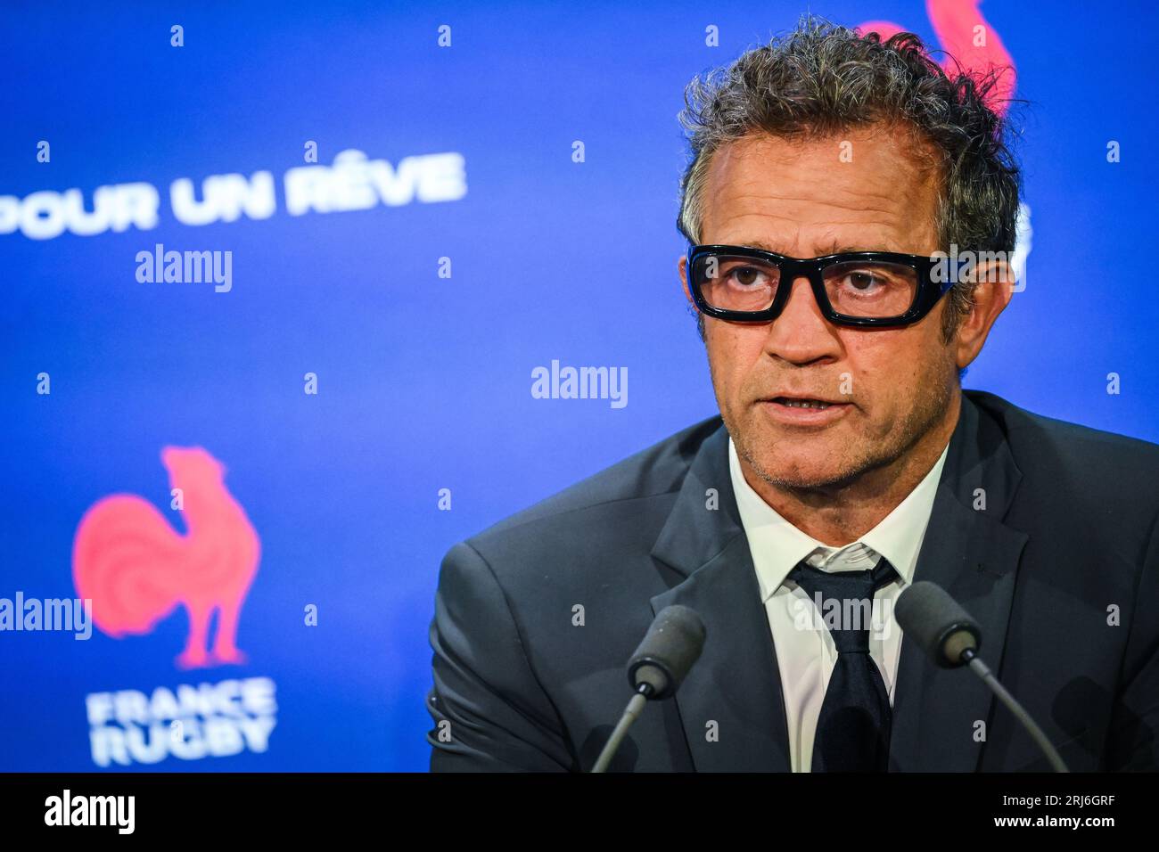 Fabien GALTHIE of France during the press conference of the French ...