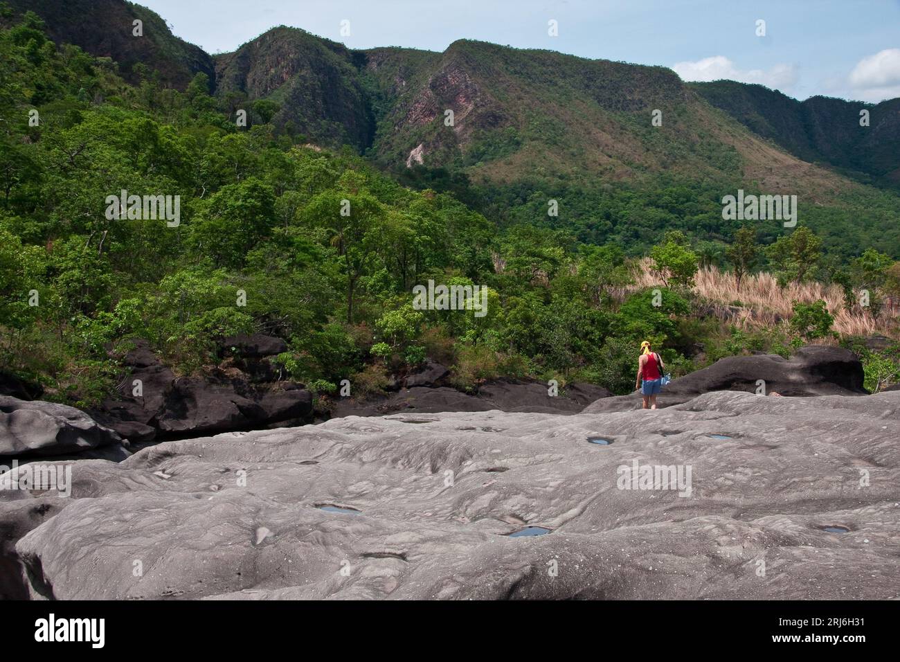 The Black Rocks Formations at Vale da lua or Valley of the Moon Stock ...