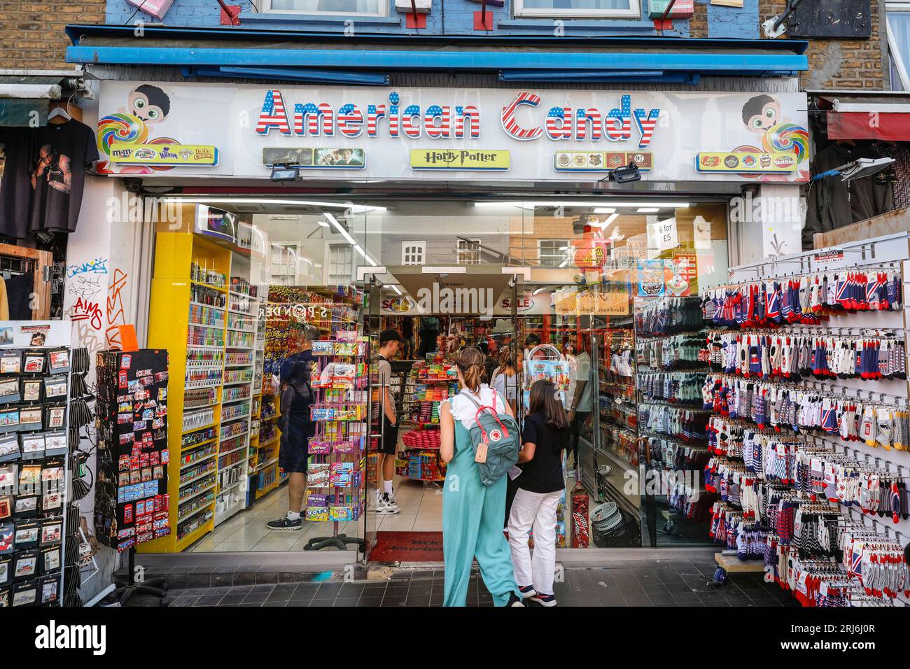 American Candy, sweets and souvenir shop in Camden High Street, Camden ...