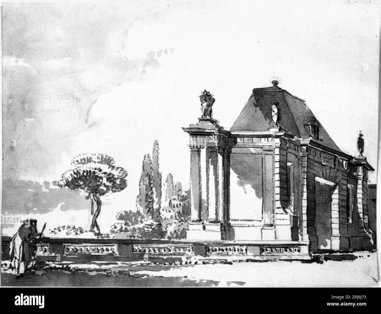 Fransk paviljong hi-res stock photography and images - Alamy