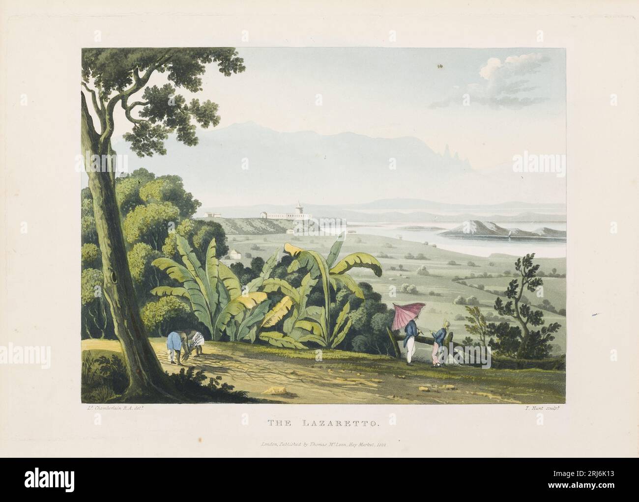 The Lazaretto 1821 by Howlett and Brimmer Stock Photo - Alamy